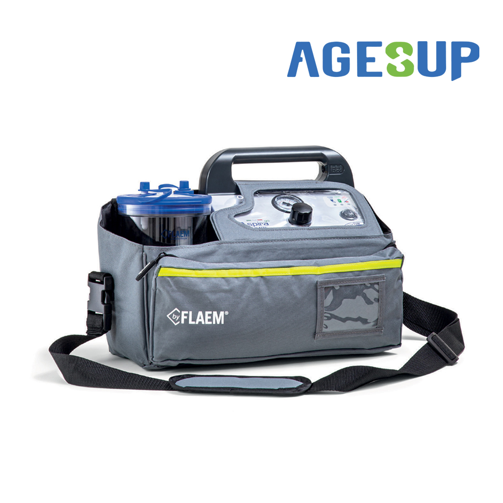 เครื่องซักชั่นดูดเสมหะแบบพกพา FLAEM รุ่น Aspira GO (AR30P00) - agesup